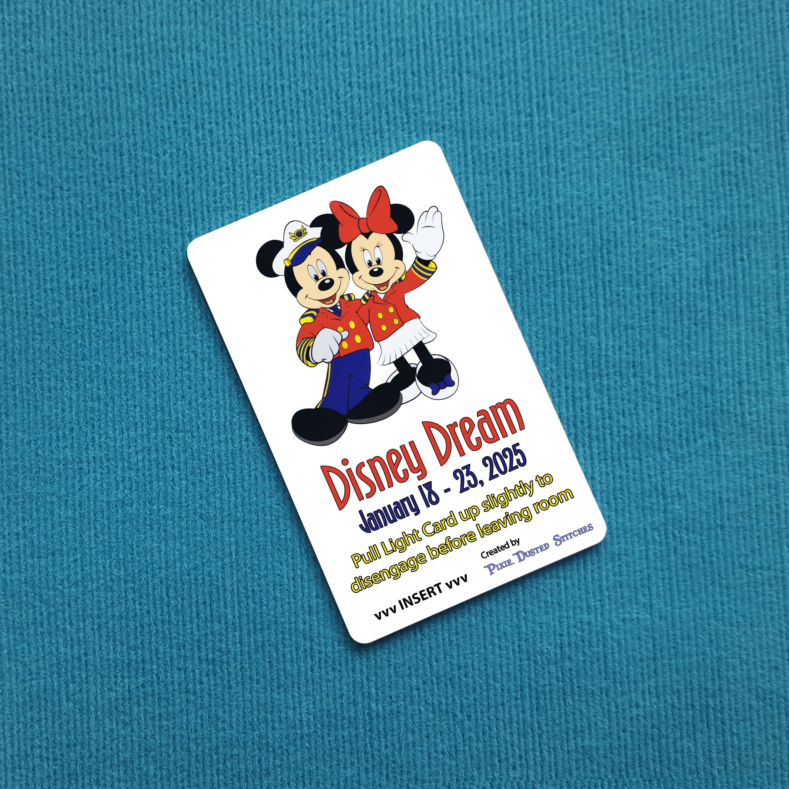 Disney Cruise Light Card® - Captain Mickey & Sailor Minnie – Pixie ...