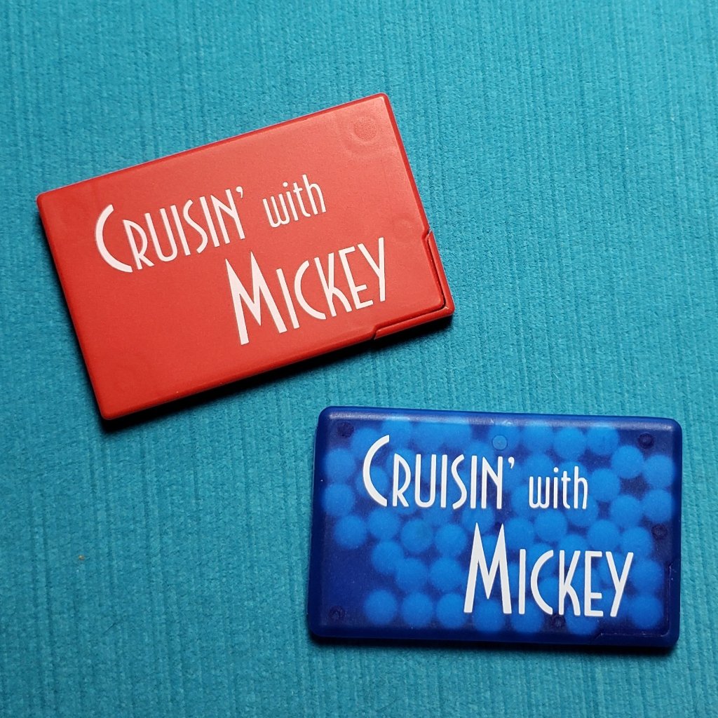 Cruisin' with Mickey Mint Card - Peppermint or Cinnamon Candy – Pixie ...