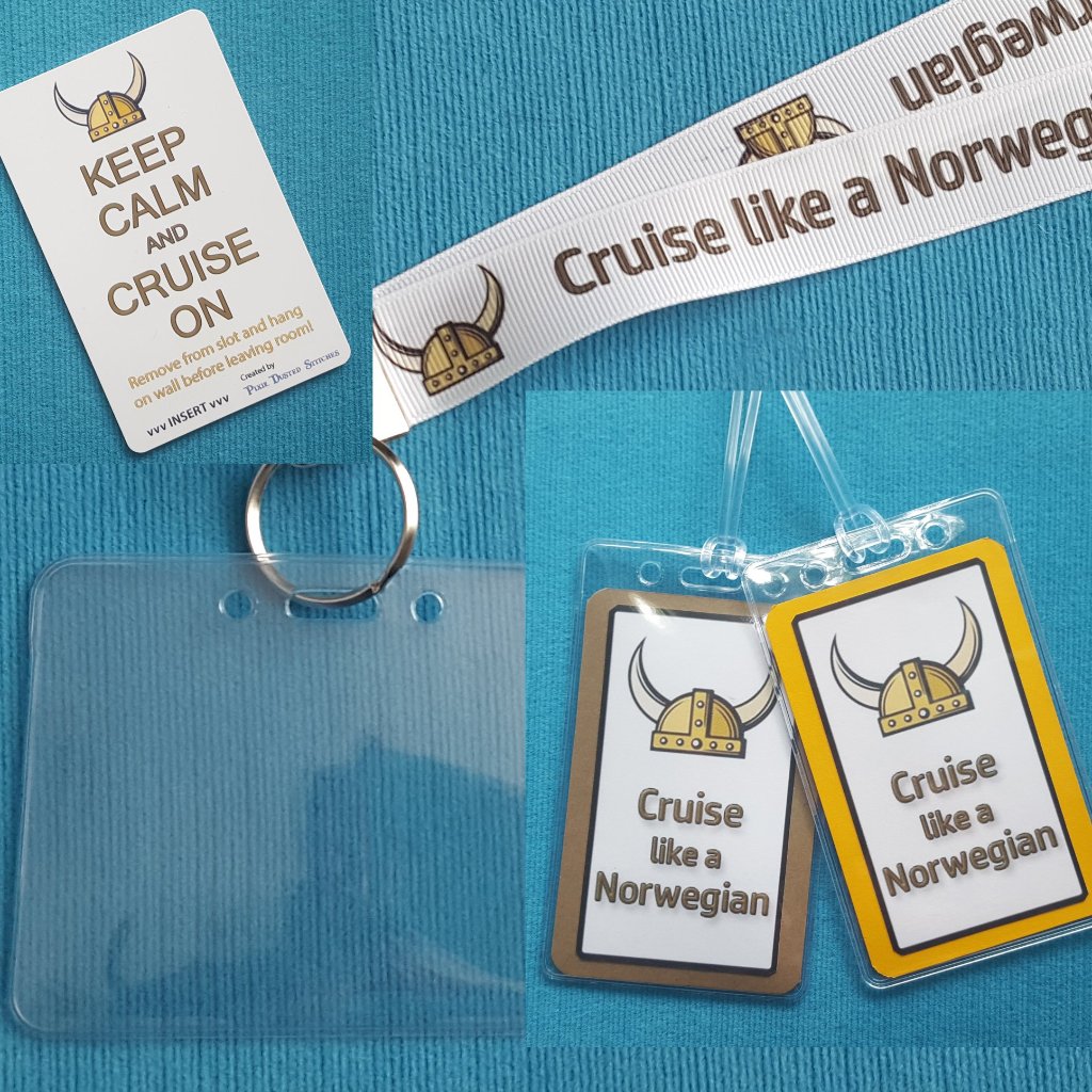 Cruise Gift Set - Norwegian - NCL - Lanyards - Luggage Tags - Light Ca ...